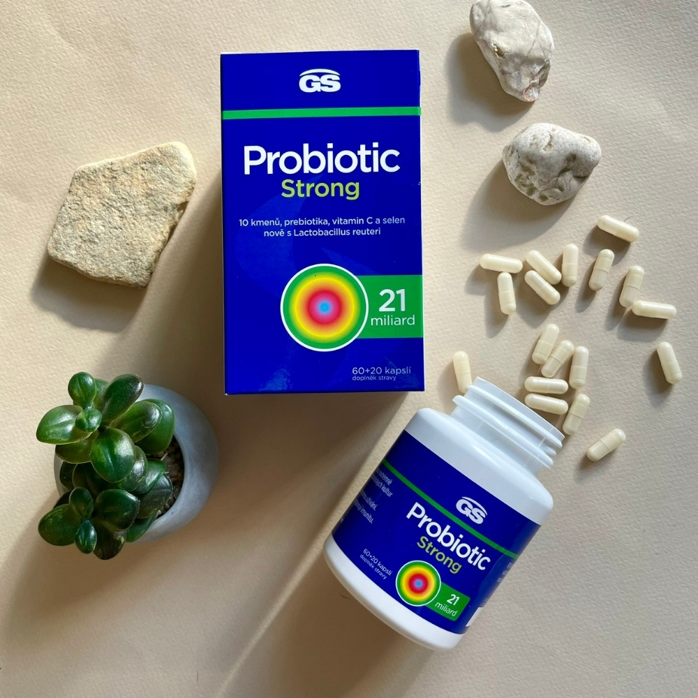 GS Probiotic Strong, 60+20 kapslí | GSKlub.cz