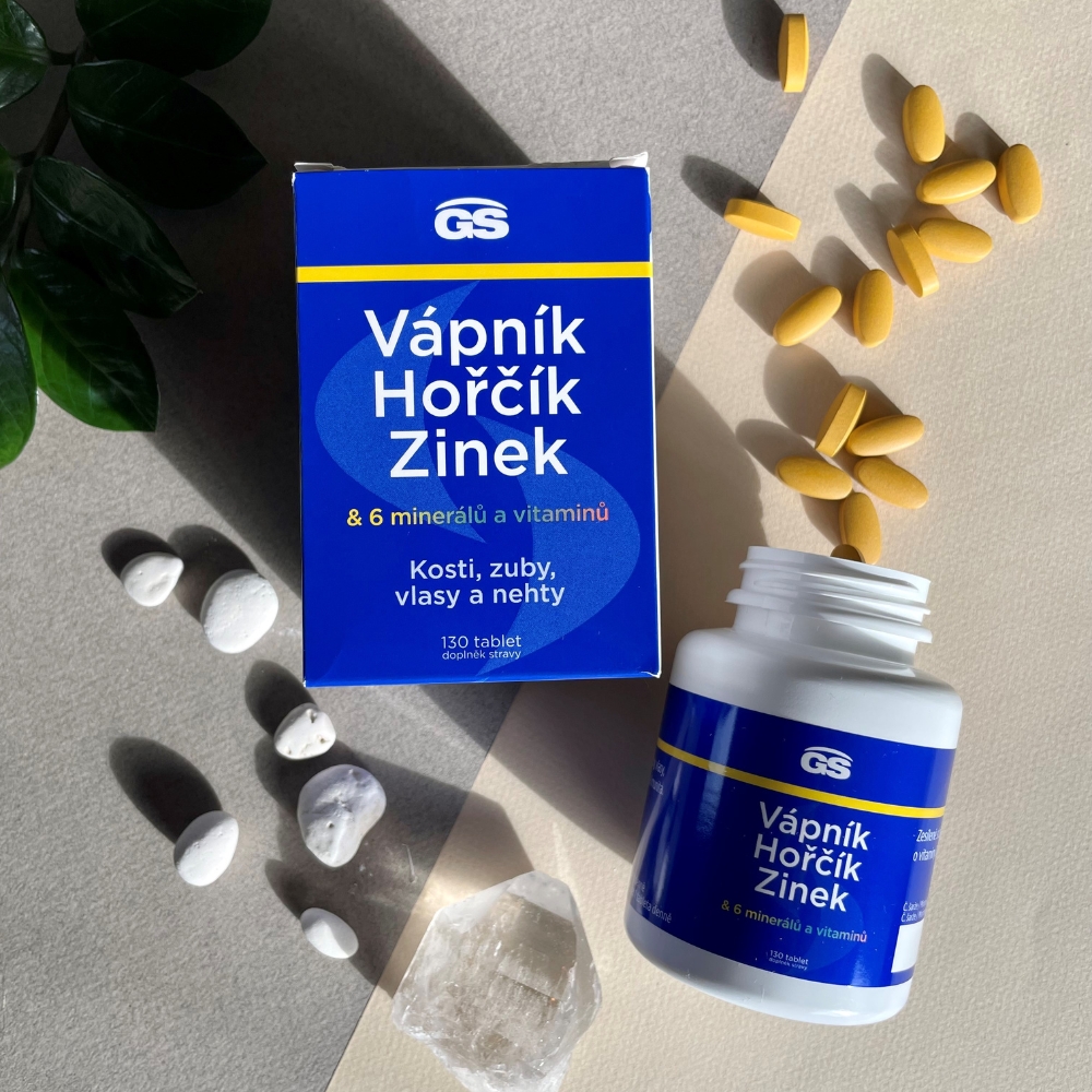 GS Vápník, hořčík, zinek, 130 tbl. | GSKlub.cz