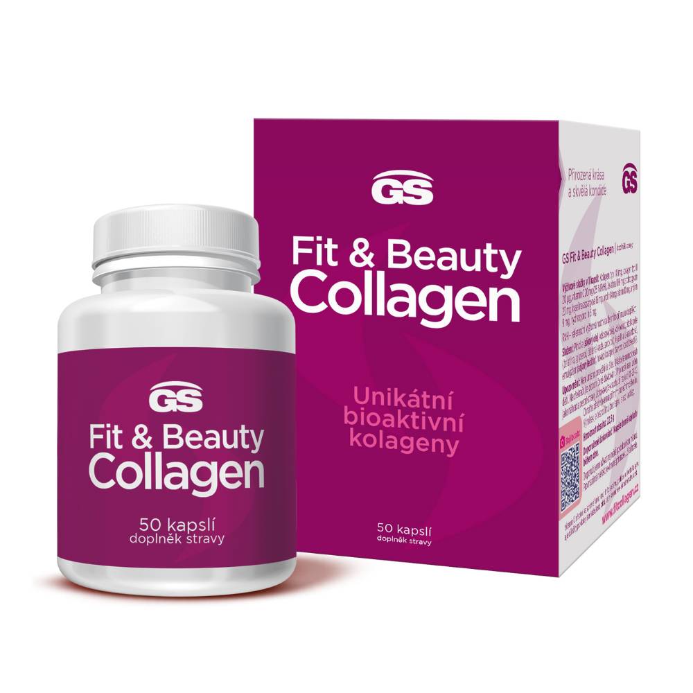 GS Fit & Beauty Collagen, 50 kapslí | GSKlub.cz
