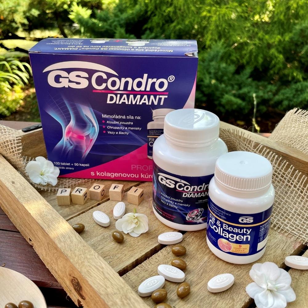 GS Condro DIAMANT PROFI PACK, 100 tablet + 50 kapslí | GSKlub.cz