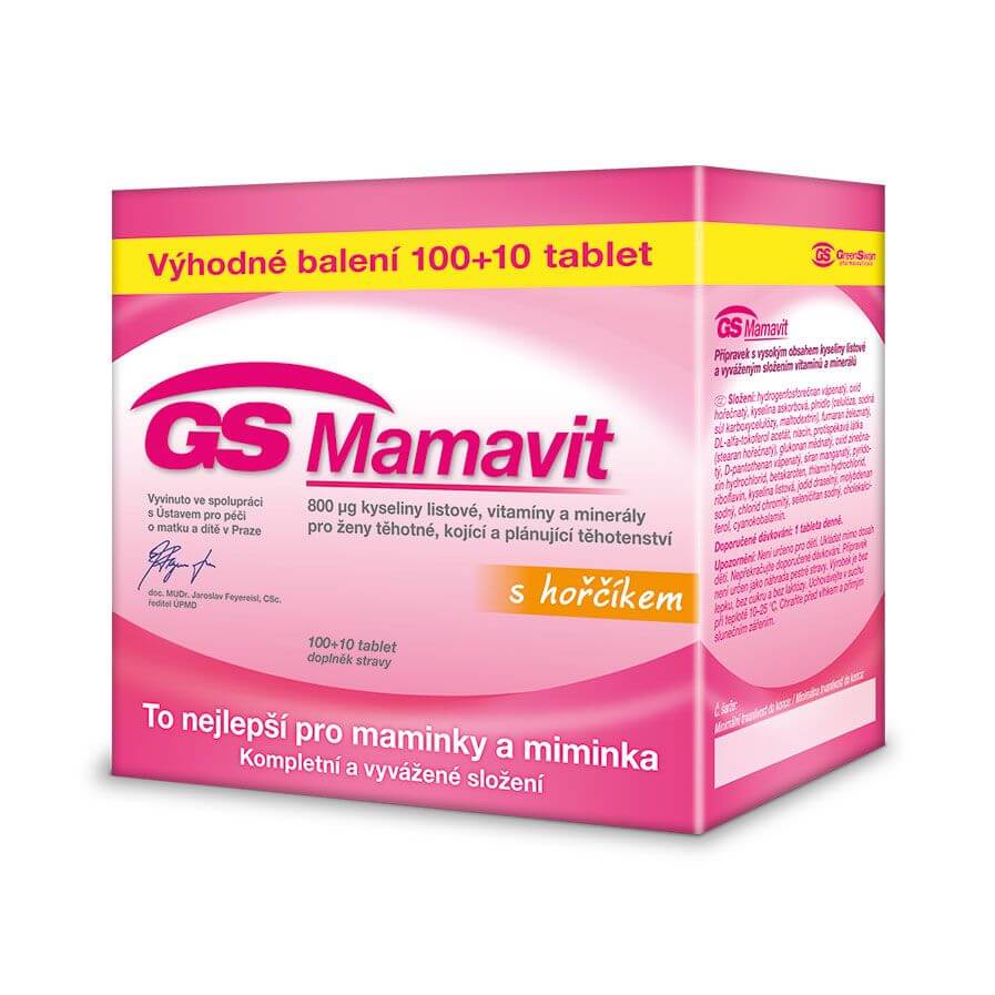 GS Mamavit, 100+10 tablet | GSKlub.cz