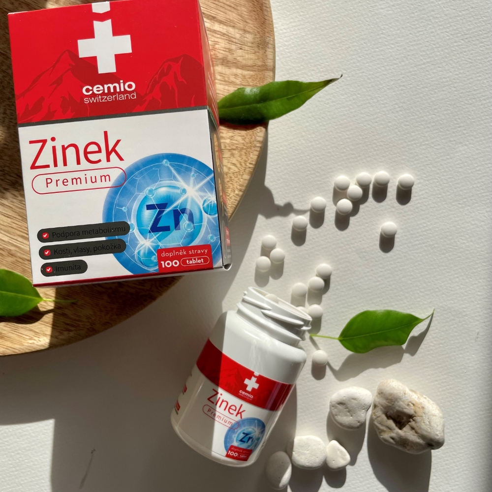 Cemio Zinek Premium, 100 tablet | GSKlub.cz